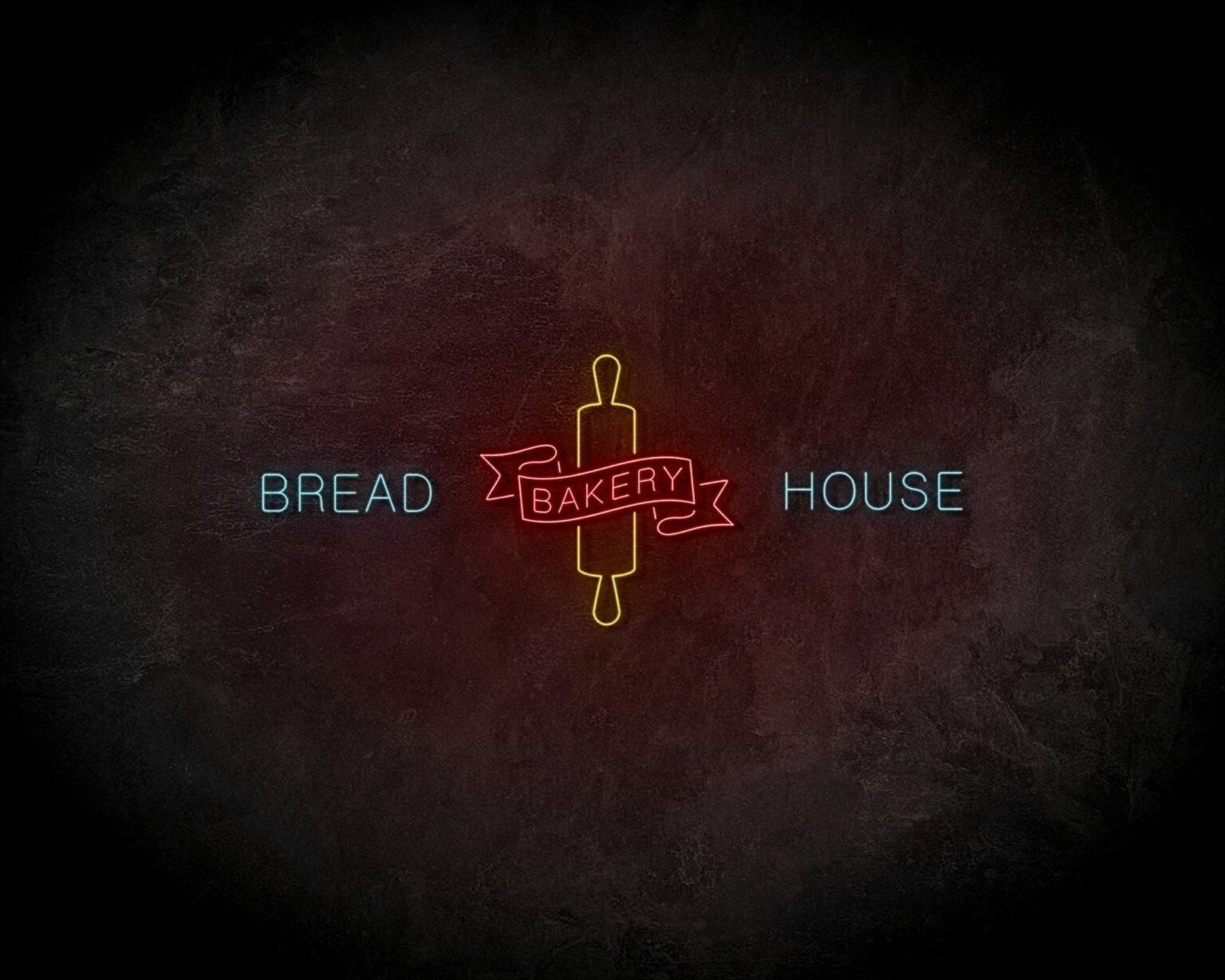 LED Neon Sign Bread Bakery House - The Neon Company - NO