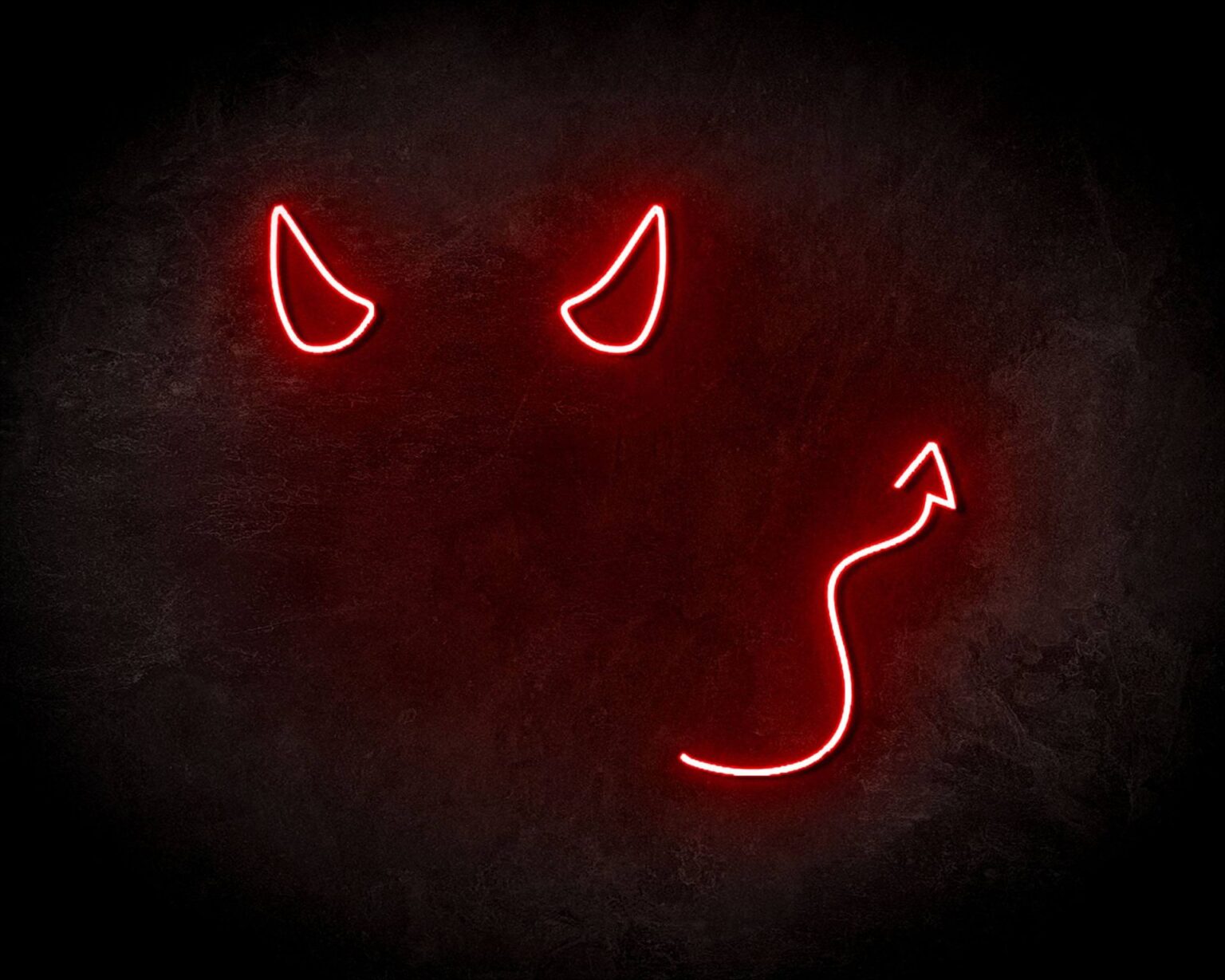 LED Neon Sign Devil - The Neon Company - NO