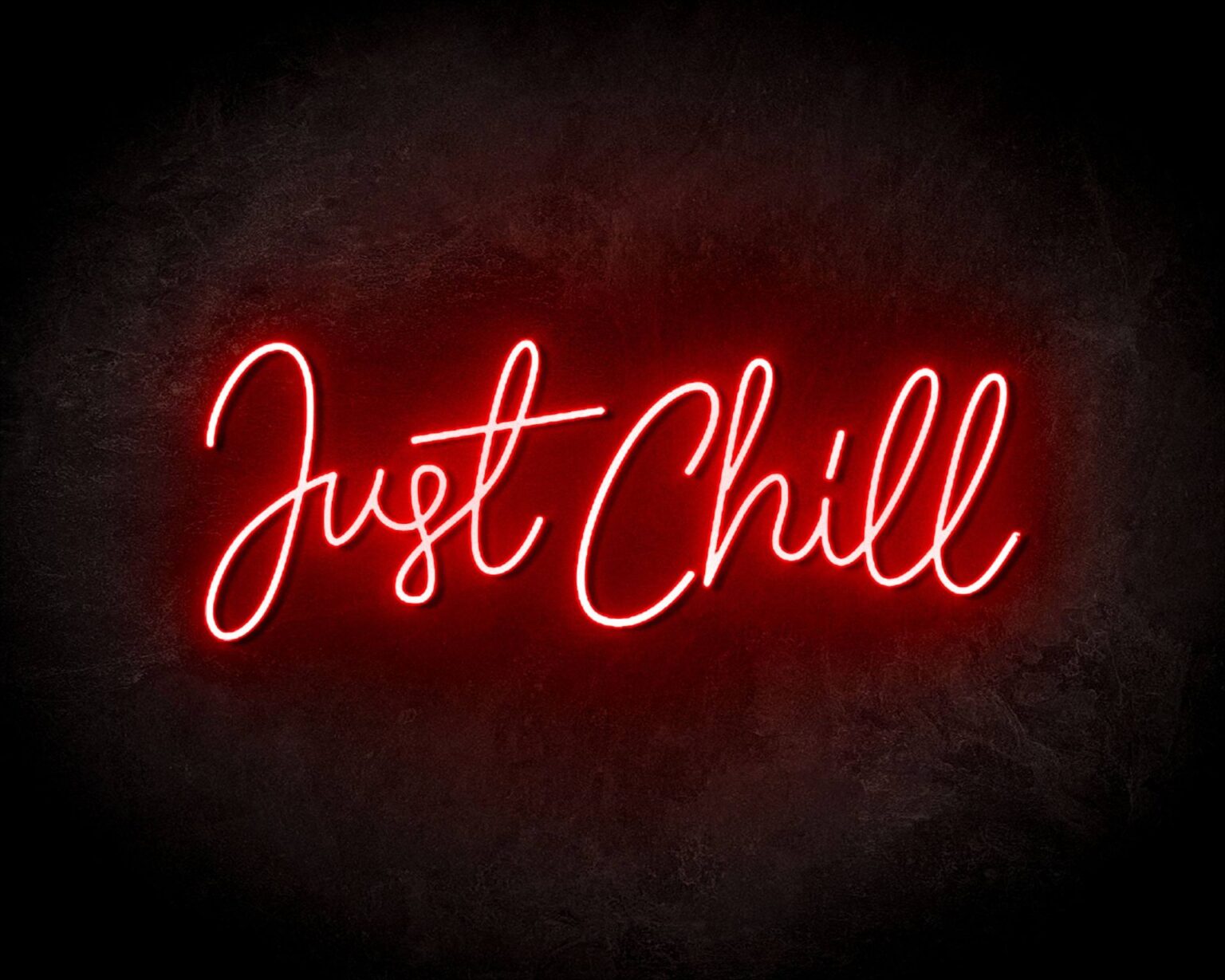 LED Neon Sign Just Chill - The Neon Company - NO