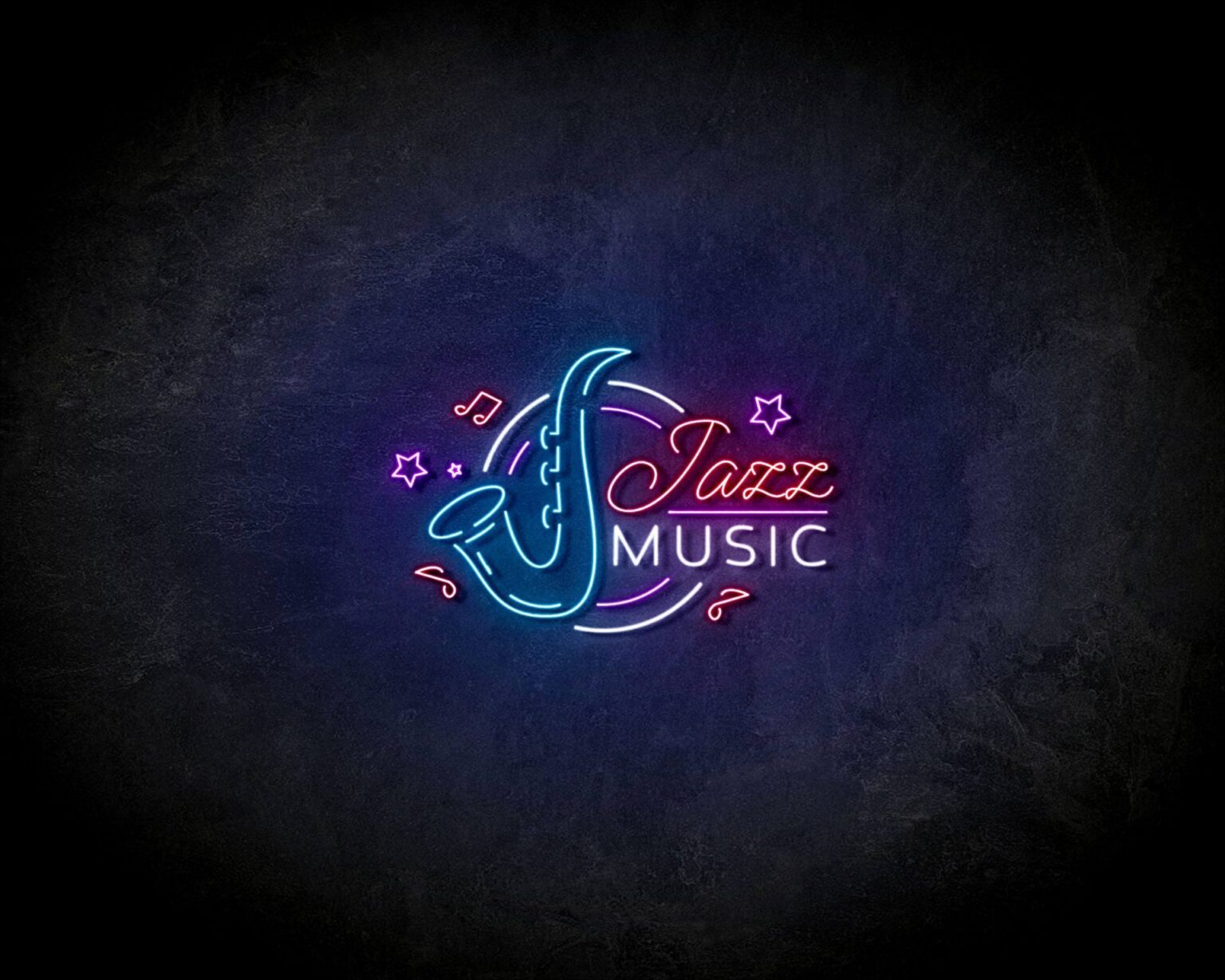 LED Neon Sign Jazz Music - The Neon Company - NO