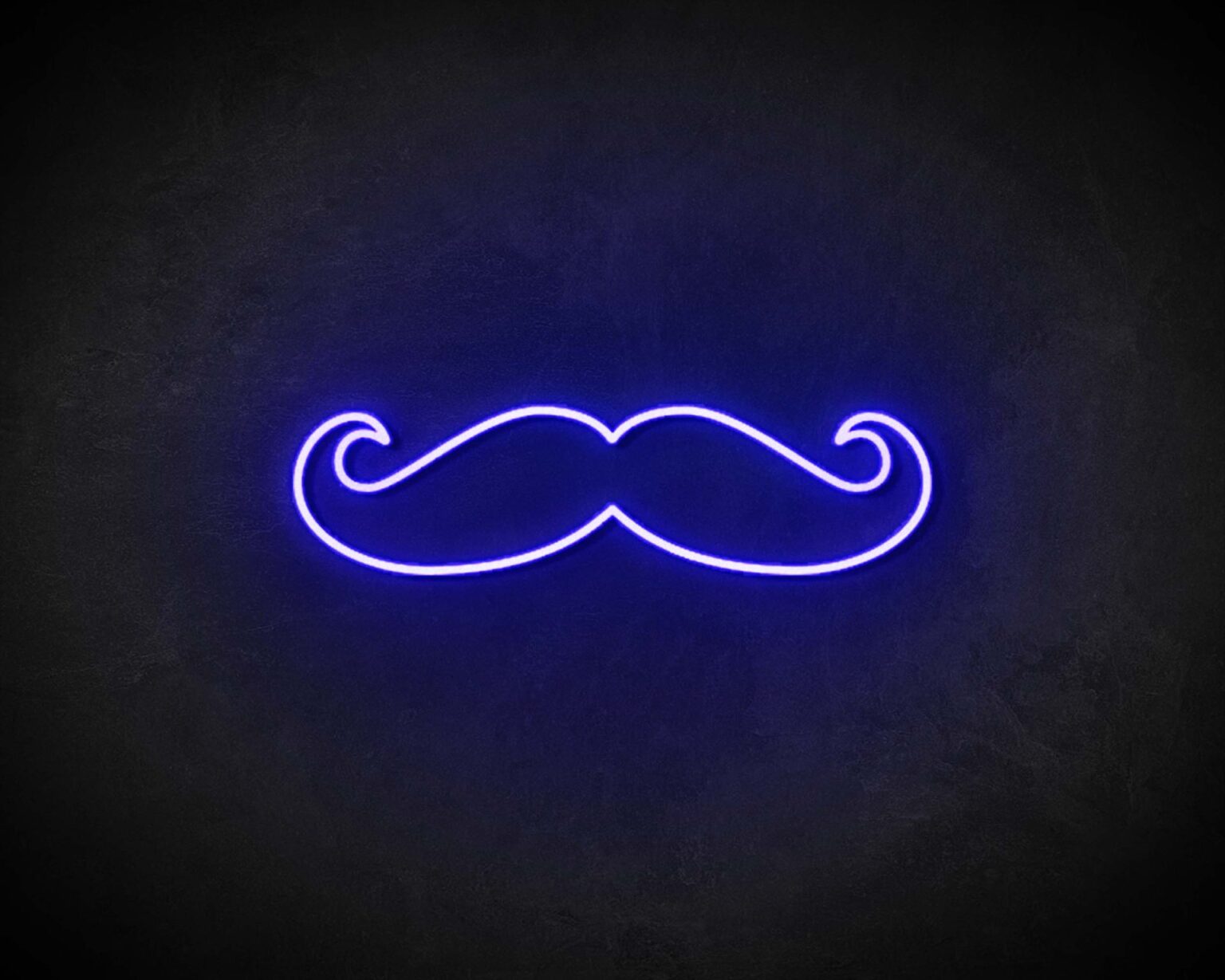 LED Neon Sign Moustache - The Neon Company - NO