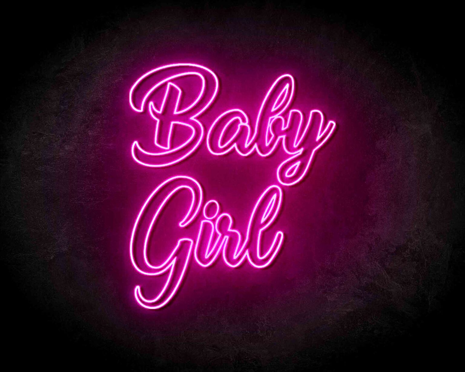 LED Neon Sign Baby Girl - The Neon Company - NO