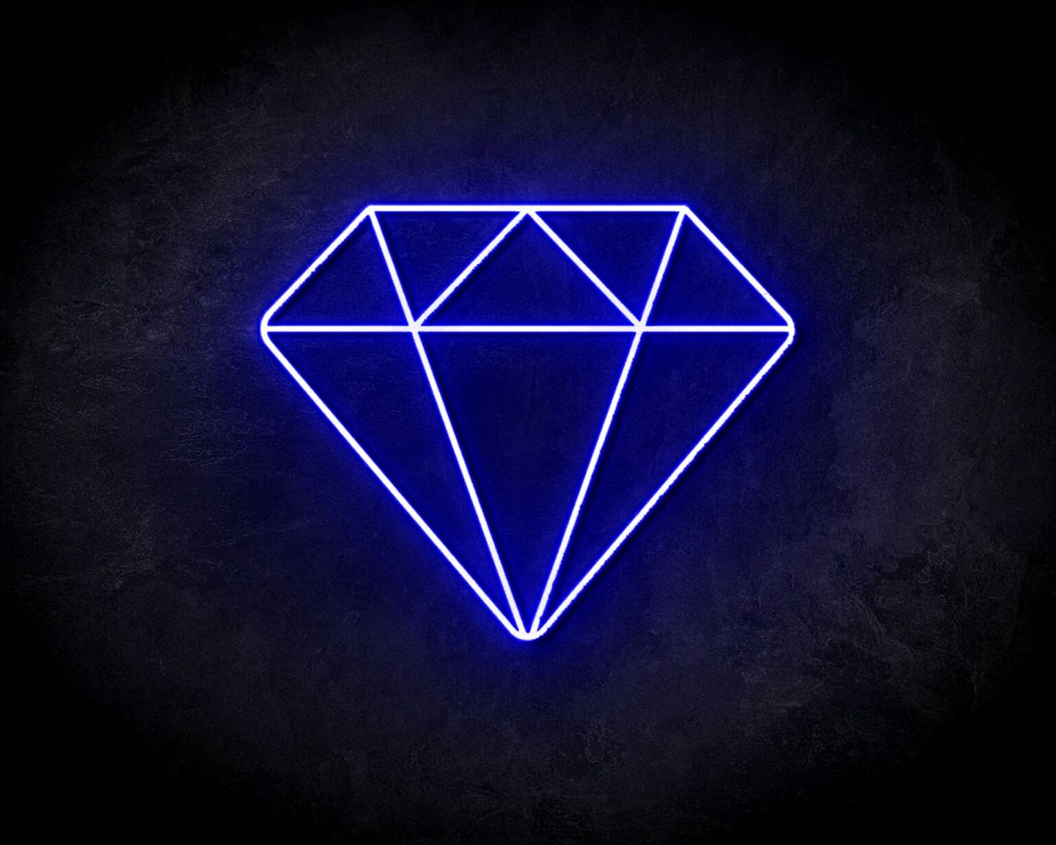 LED Neon Sign Diamond - The Neon Company - NO