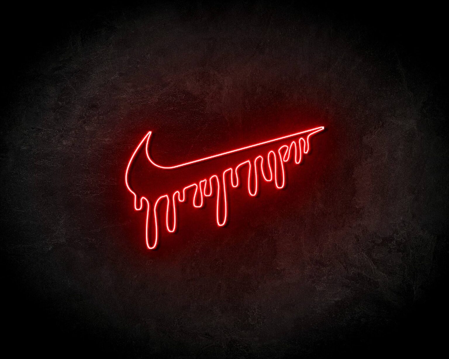 LED Neon Sign Dripping nikey - The Neon Company - NO