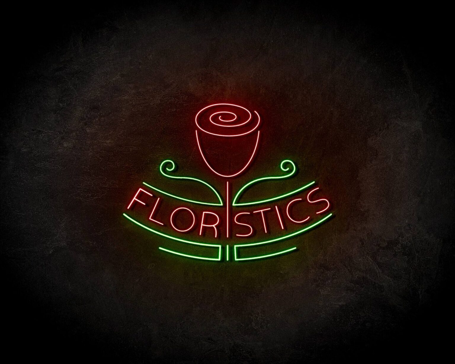 LED Neon Sign Floristics - The Neon Company - NO