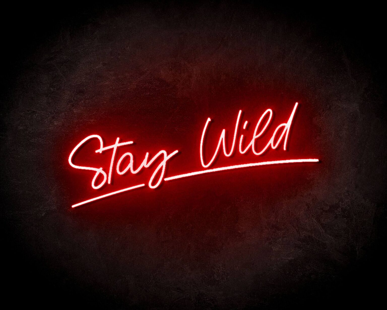 LED Neon Sign Stay Wild - The Neon Company - NO