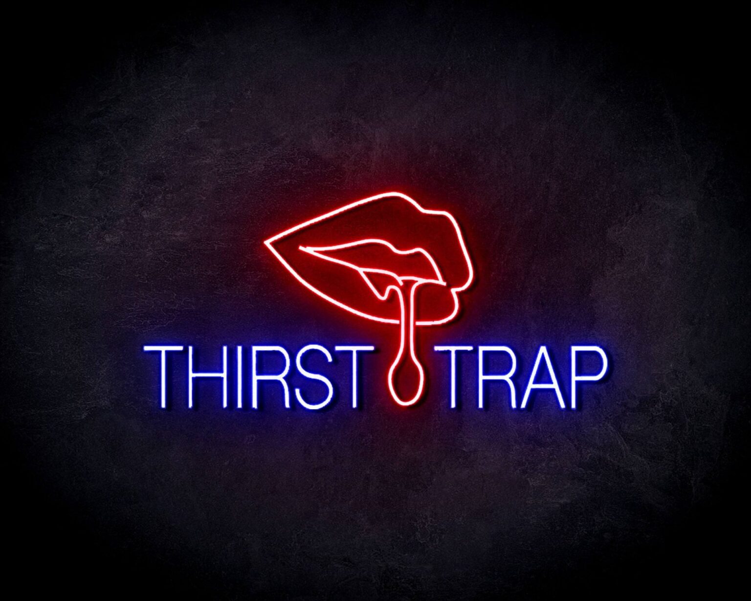LED Neon Sign Thirst Trap - The Neon Company - NO